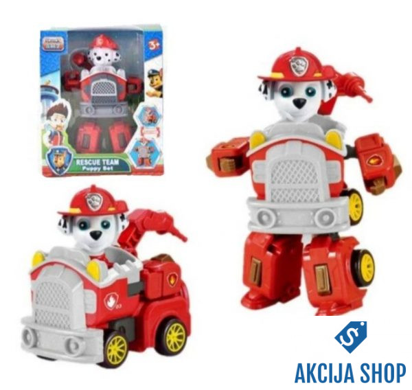 Paw patrol- patrolne šape transformer Marshall – Paw patrol- patrolne šape transformer Marshall