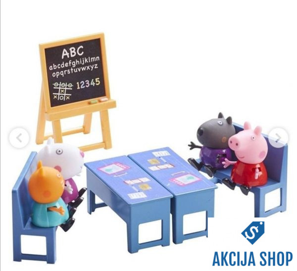 Peppa prase obdanište set sa učionicom i 3 figure – Peppa prase obdanište set sa učionicom i 3 figure