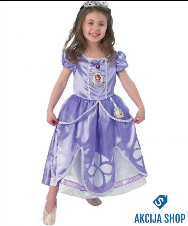 Princeza Sofija kostim za decu M 110-120cm – Princeza Sofija kostim za decu M 110-120cm