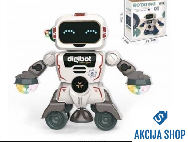 Robot plesač, dancing robot – Robot plesač, dancing robot