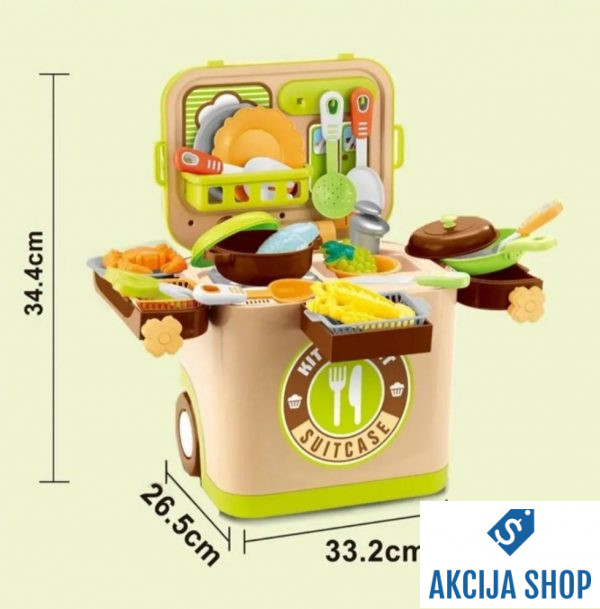 Set u koferu – kuhinja za decu – Set u koferu – kuhinja za decu