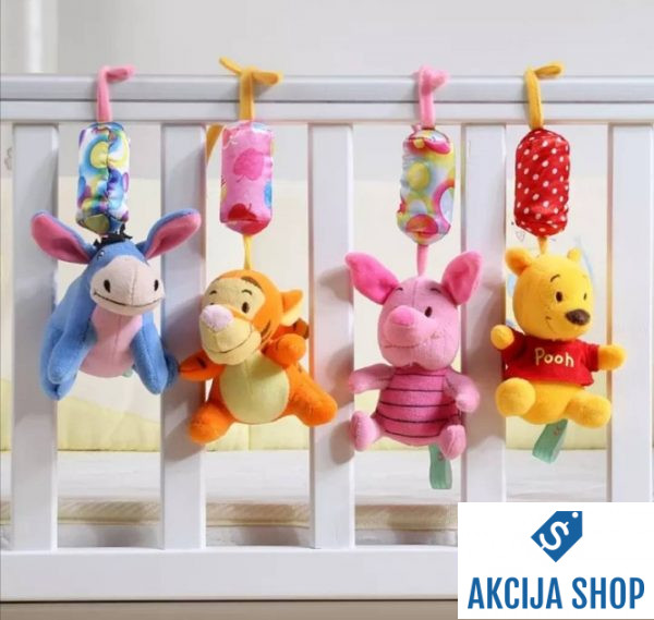 Winnie the pooh plišane zvečke za krevetac ili kolica – Winnie the pooh plišane zvečke za krevetac ili kolica