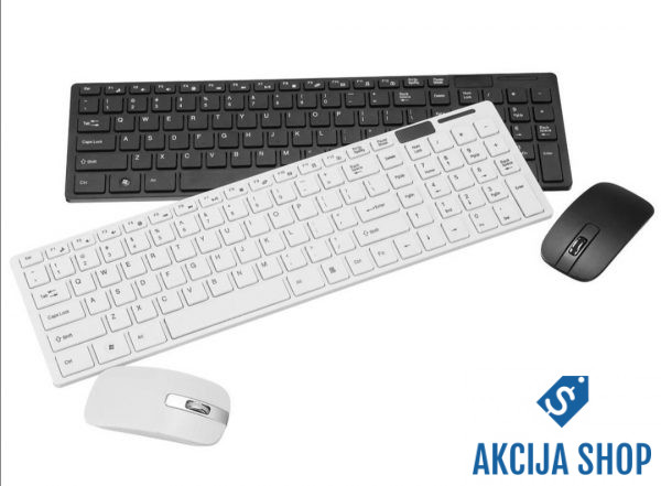 Bežična tastatura + miš K-06 crna – Bežična tastatura + miš K-06 crna