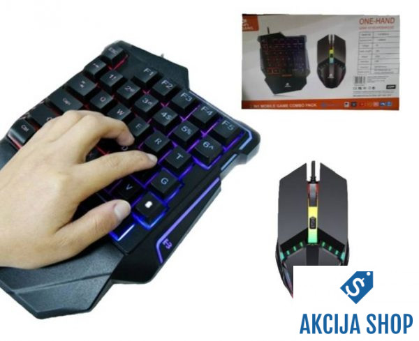 Gejmerska tastatura i miš sa RGB osvetljenjem – Gejmerska tastatura i miš sa RGB osvetljenjem