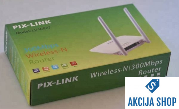 RUTER bežični Pix-Link 300Mbs – RUTER bežični Pix-Link 300Mbs