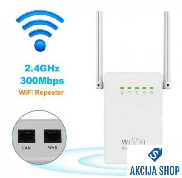 Pojačivač Wi-Fi – Wi-Fi repetitor signala sa dve antene – Pojačivač Wi-Fi – Wi-Fi repetitor signala sa dve antene