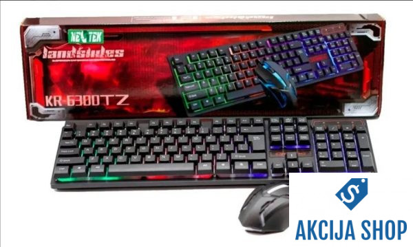 Tastatura i miš sa LED osvetljenjem – Tastatura i miš sa LED osvetljenjem