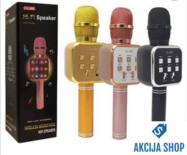 Bluetooth karaoke mikrofon LY-889 – Bluetooth karaoke mikrofon LY-889