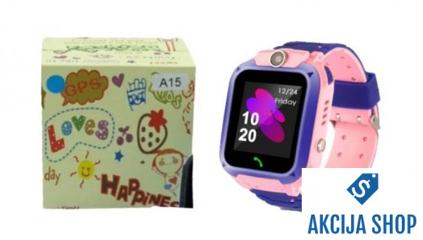 Smart watch – dečiji pametni sat Q12 rozi – Smart watch – dečiji pametni sat Q12 rozi