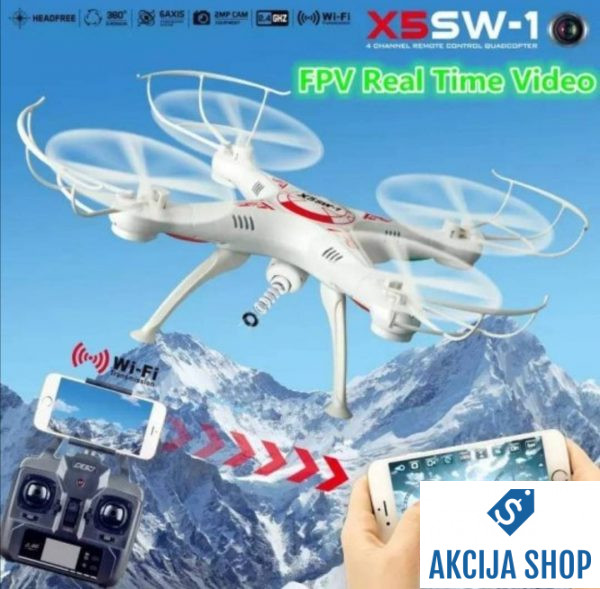 Dron kvadrokopter X5SW-1 – Dron kvadrokopter X5SW-1