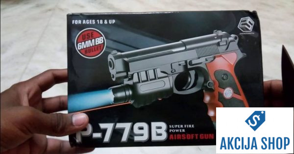 Pištolj na metkiće Airsoft gun P799B – Pištolj na metkiće Airsoft gun P799B