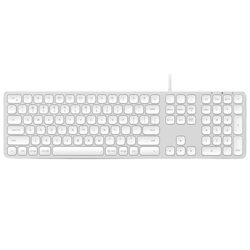 SATECHI Žična tastatura Aluminium Wired US (Srebrna) ST-AMWKS