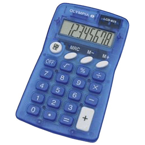 GENIE Kalkulator LCD-825 Olympia (Plava)