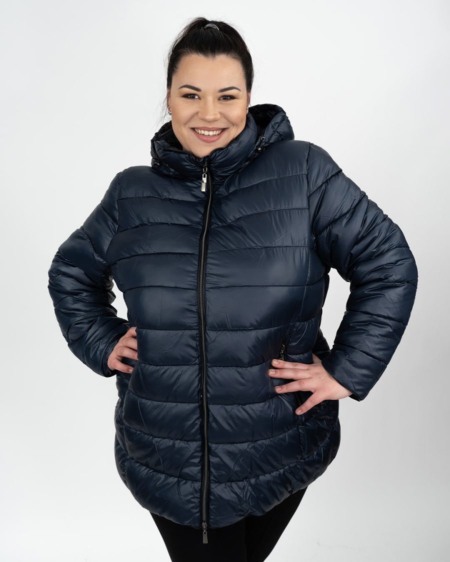 Ženska zimska jakna – Sportska i Casual – BM 1604 – Teget