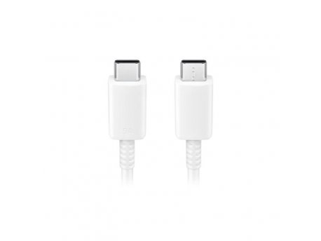 SAMSUNG Kabl USB-C na USB-C, 1m, 5A, beli EP-DN975-BWE