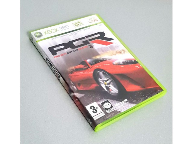 Project Gotham Racing 3 PGR 3  XBOX 360