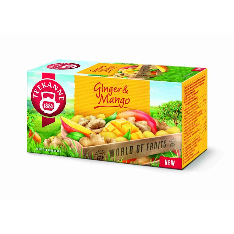 Teekanne čaj ginger mango 35g teekanne