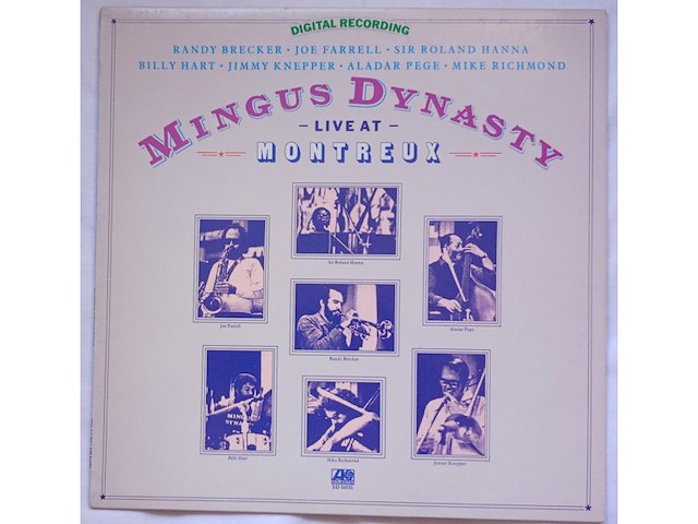 MINGUS DYNASTY - LIVE AT MONTREUX (U.S.A.Press)