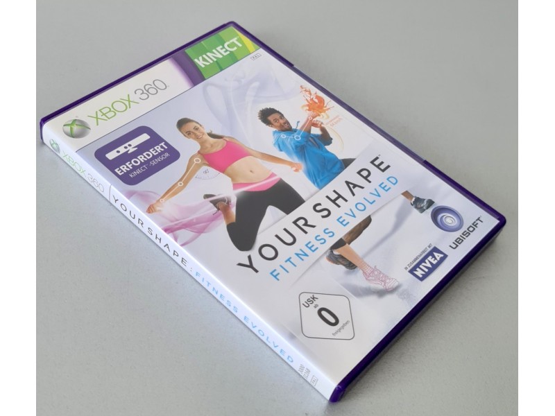 Your Shape Fitness Evolved KINECT XBOX 360 -NOVO-