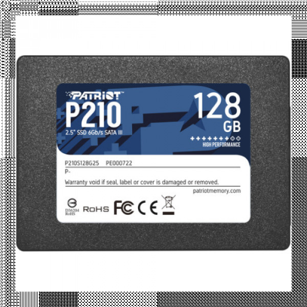 SSD 2.5 SATA3 128GB Patriot P210 450MBs/430MBs P210S128G25