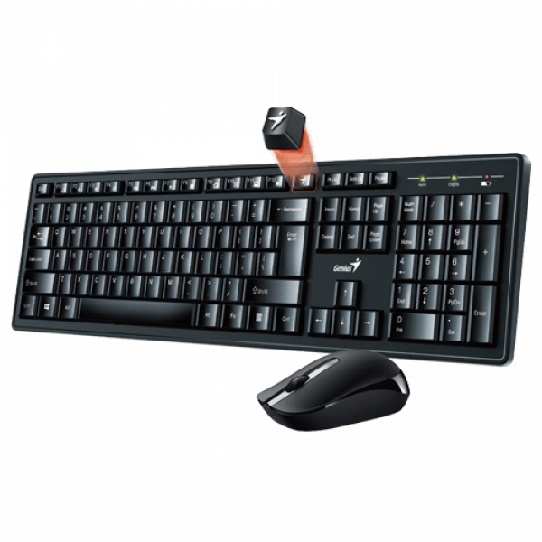 Bežična tastatura + miš Genius KM-8200 YU