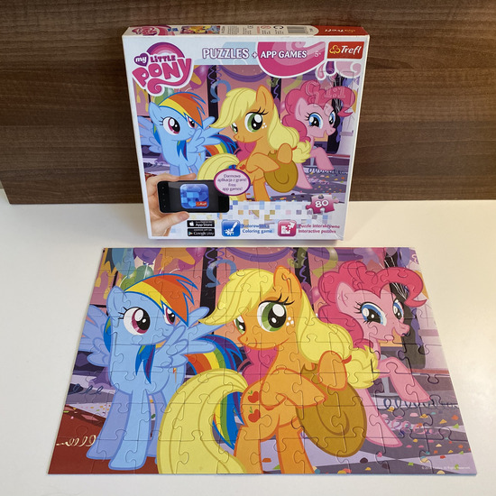 Puzzle sa igricom - My Little Pony