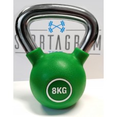 KETTLEBELL-RUSKO ZVONO-GIRJA 8KG GUMIRANA