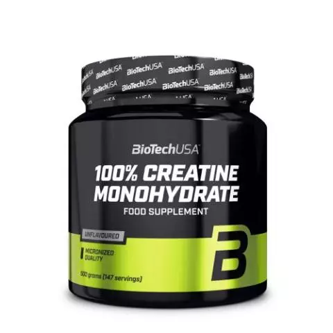 Creatine monohydrate 100% 500gr – BioTech USA