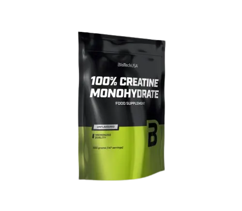 Creatine monohydrate 100% 500gr (alu. PAK) – BioTech USA