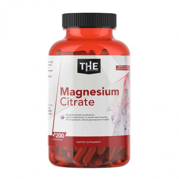 Magnezijum citrat 200cap – THE Nutrition