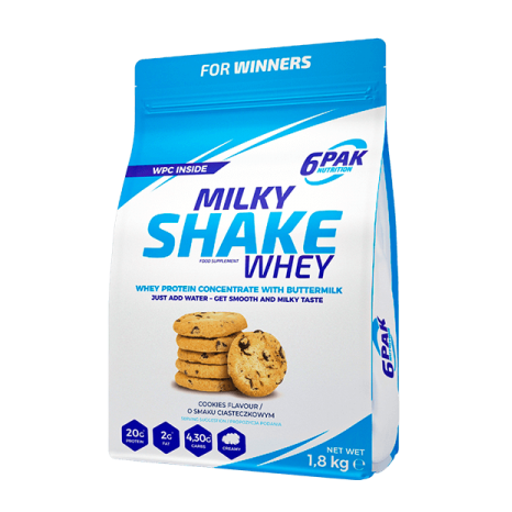 Milky whey shake 1.8kg – 6PAK