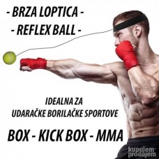 LOPTICA ZA BOKS/REACTING BALL-LOPTA ZA TRENING