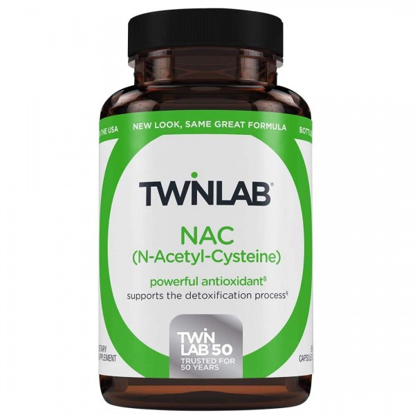 NAC (N-Acetyl-Cysteine) 60cap – Twinlab