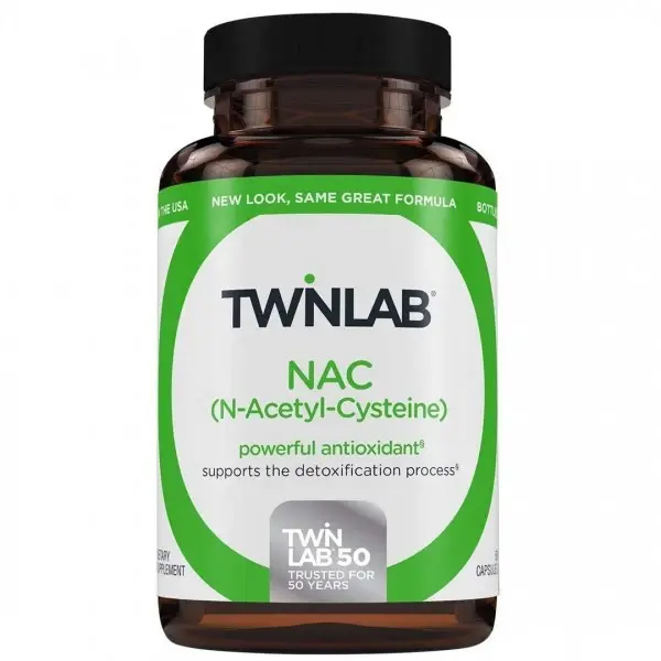 NAC (N-Acetyl-Cysteine) 60cap - Twinlab