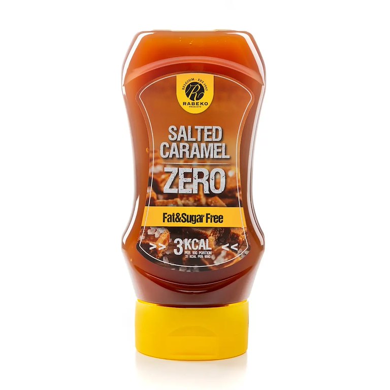 Salted Caramel zero preliv 350ml – Rabeko