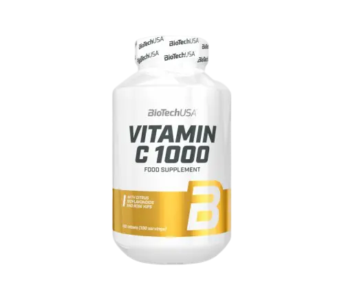 Vitamin C bioflavonoidima 1000mg/100tb – BioTech USA