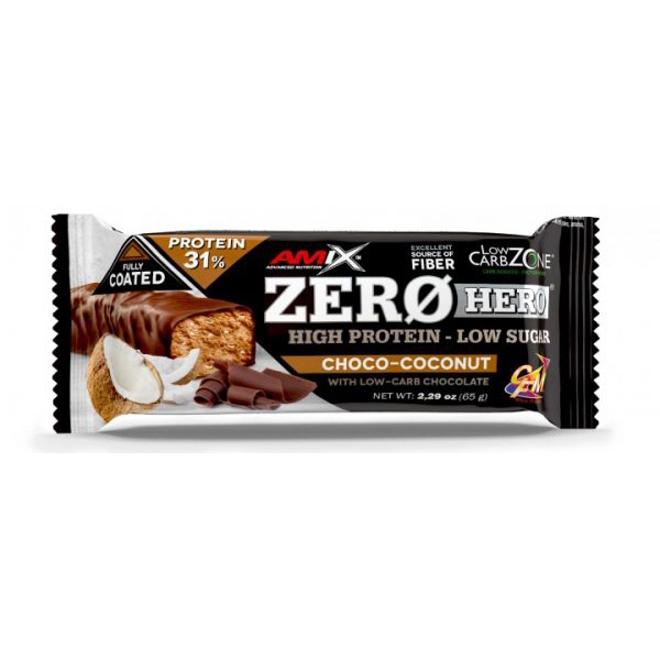 Zero hero 31% protein bar 65g – Amix™