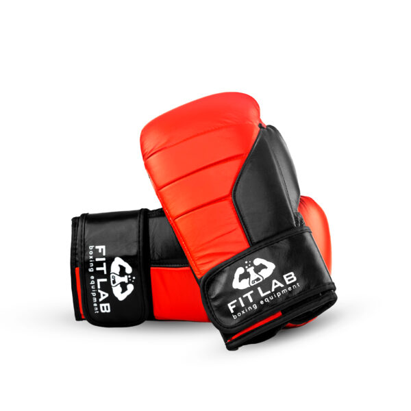 Red iron / boks rukavice 100% koža – FitLAB