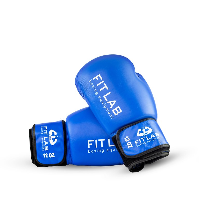 Standard blue / boks rukavice 100% koža – FitLAB