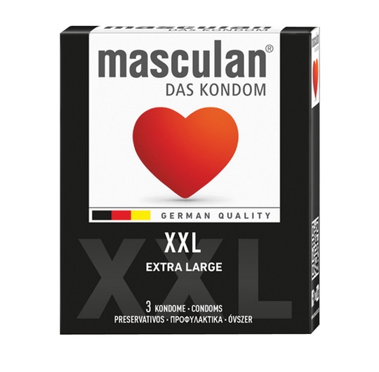 Masculan xxl kondomi (3 kondoma)