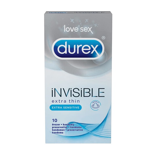 Durex invisible sensitive kondomi (10 komada)