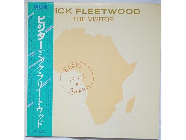 MICK  FLEETWOOD  -  THE  VISITOR (Japan Press !!!)