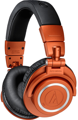 Audio-Technica ATH-M50x BT2 Metalic Orange - Bluetooth slušalice sa mikrofonom