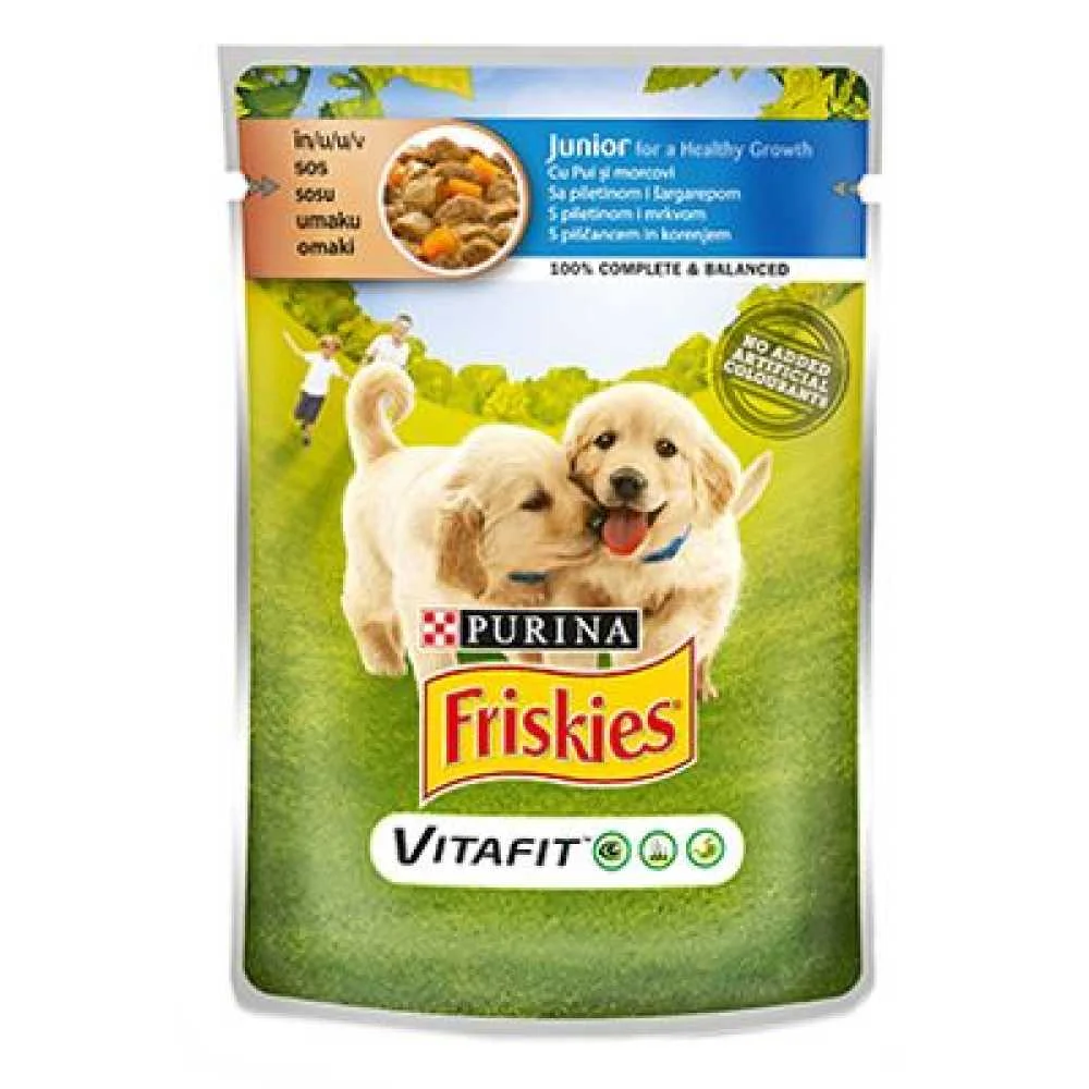 Friskies sos Junior - piletina i šargarepa 100g