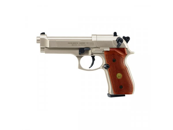 VAZDUŠNI PIŠTOLJ BERETTA M92FS NICKEL 4,5 mm 120 m/s