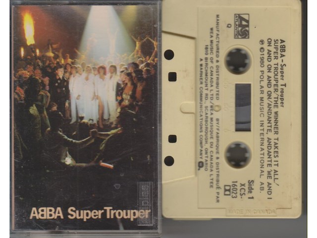 ABBA Super Trouper / Originalna KANADSKA kaseta !!!!!