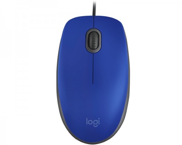 LOGITECH M110 Silent Optical plavi miš