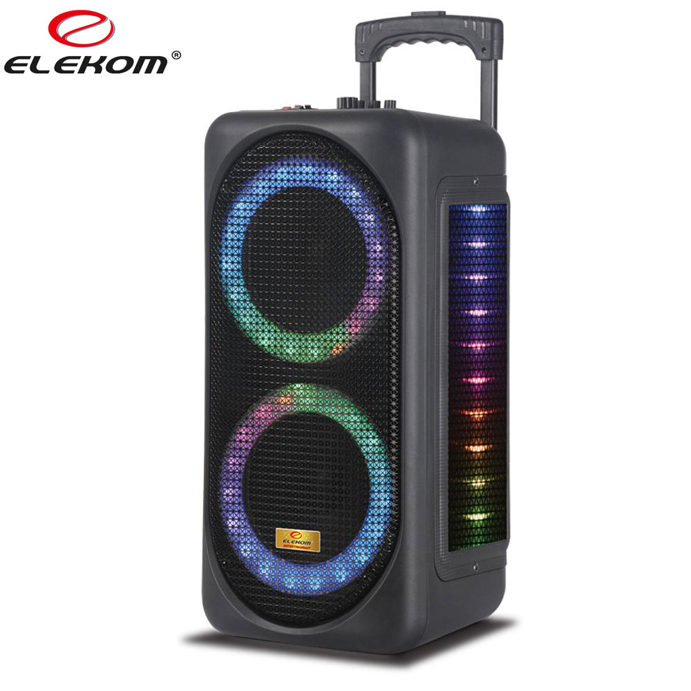ELEKOM X828 Karaoke Zvučnik 2×8 Inča TWS