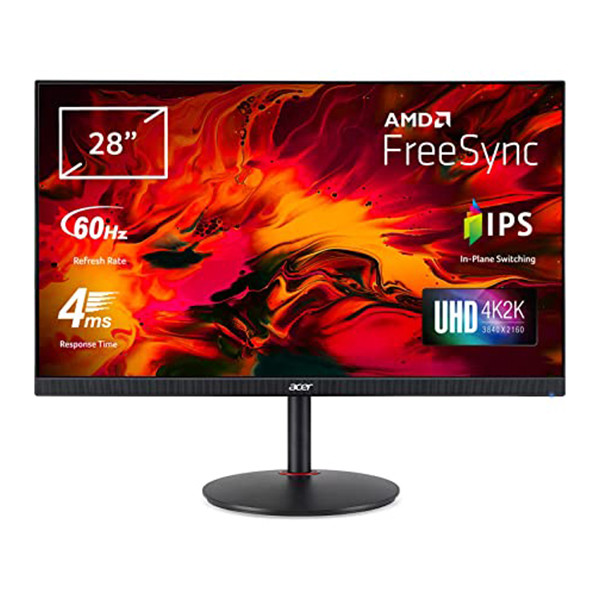 Monitor ACER Nitro XV280Kb 28''IPS3840x216060Hz4ms GtGHDMIx2,DPFreesyncpivot,visinazvičnici' ( 'UM.PX0EE.001' )