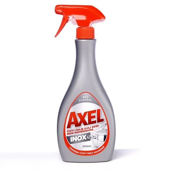 Axel Inox za čišćenje površina od nerđajućeg čelika 500 ml
